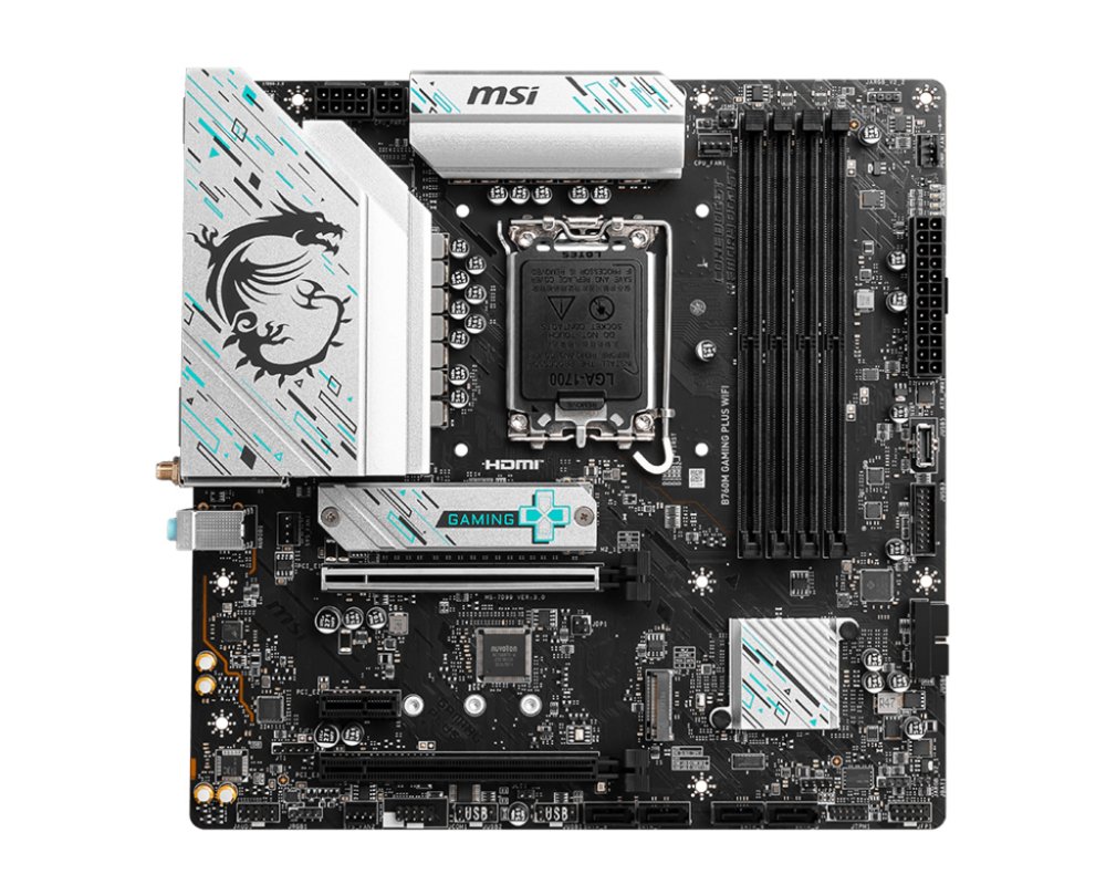 MSI B760M GAMING PLUS WIFI | Socket LGA 1700 | Intel B760 | 4xDDR5 ...